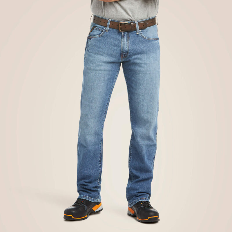Men's Ariat Rebar M4 Basic Relaxed Boot Cut Jean – Whitt's Out West