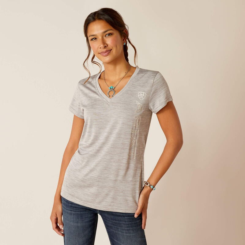 Women's Ariat Ventek Laguna Logo Baselayer T-Shirt – Whitt's Out West